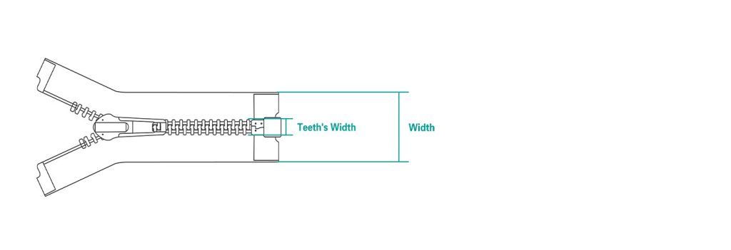 Corn Teeth Metal Separating Zipper - Wooshi Zipper